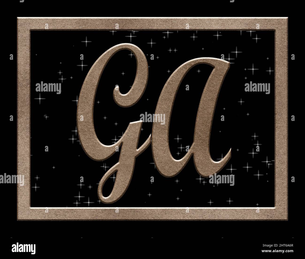 Ga signature hi-res stock photography and images - Alamy