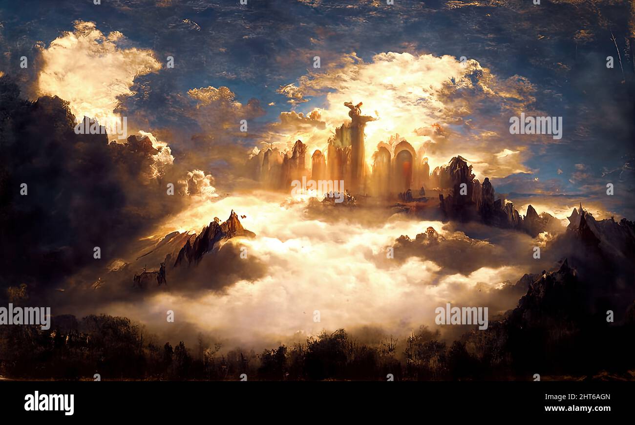 New jerusalem heaven hi-res stock photography and images - Alamy