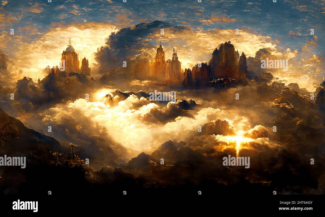 New jerusalem heaven hi-res stock photography and images - Alamy