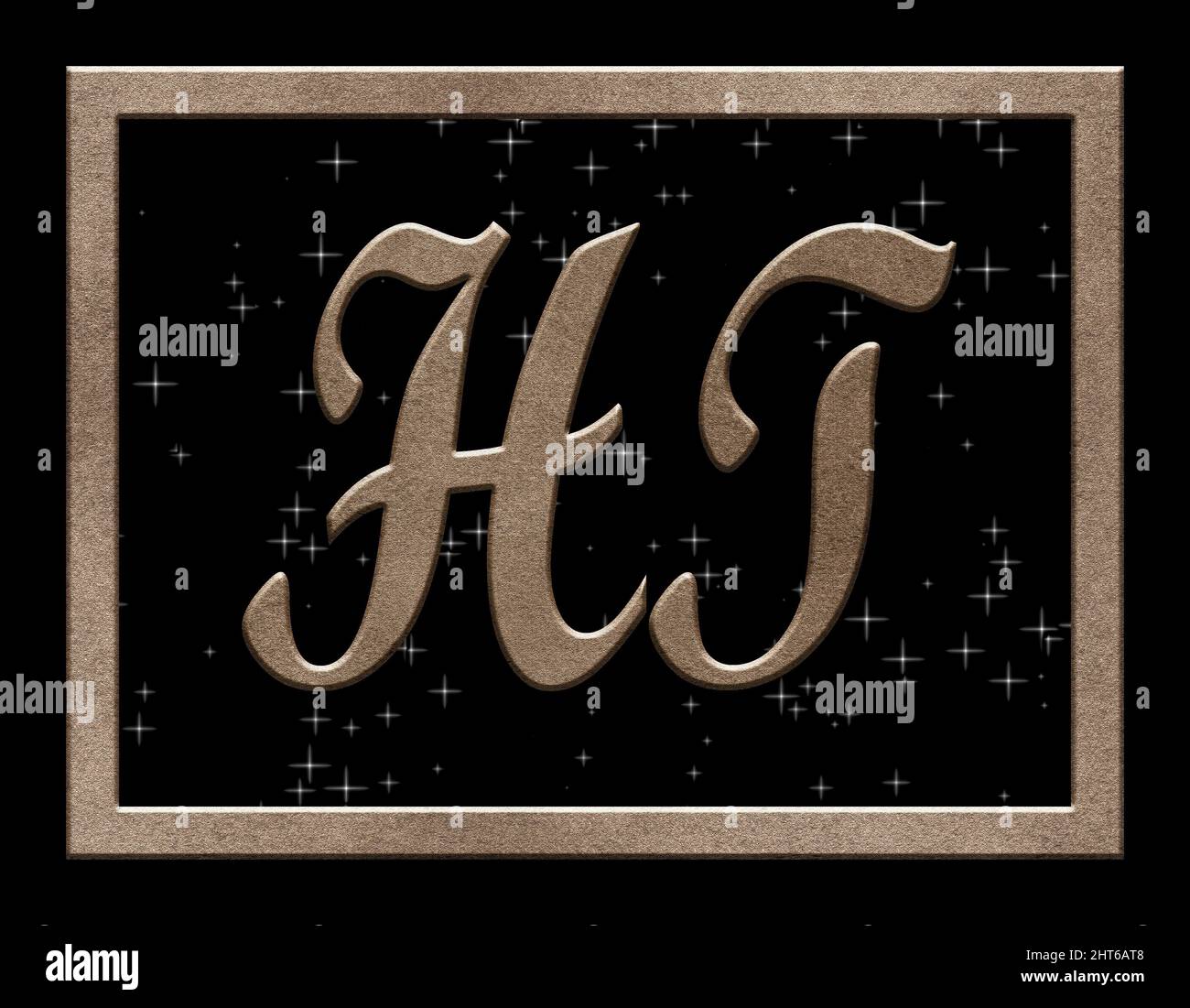 Ht letters hi-res stock photography and images - Alamy