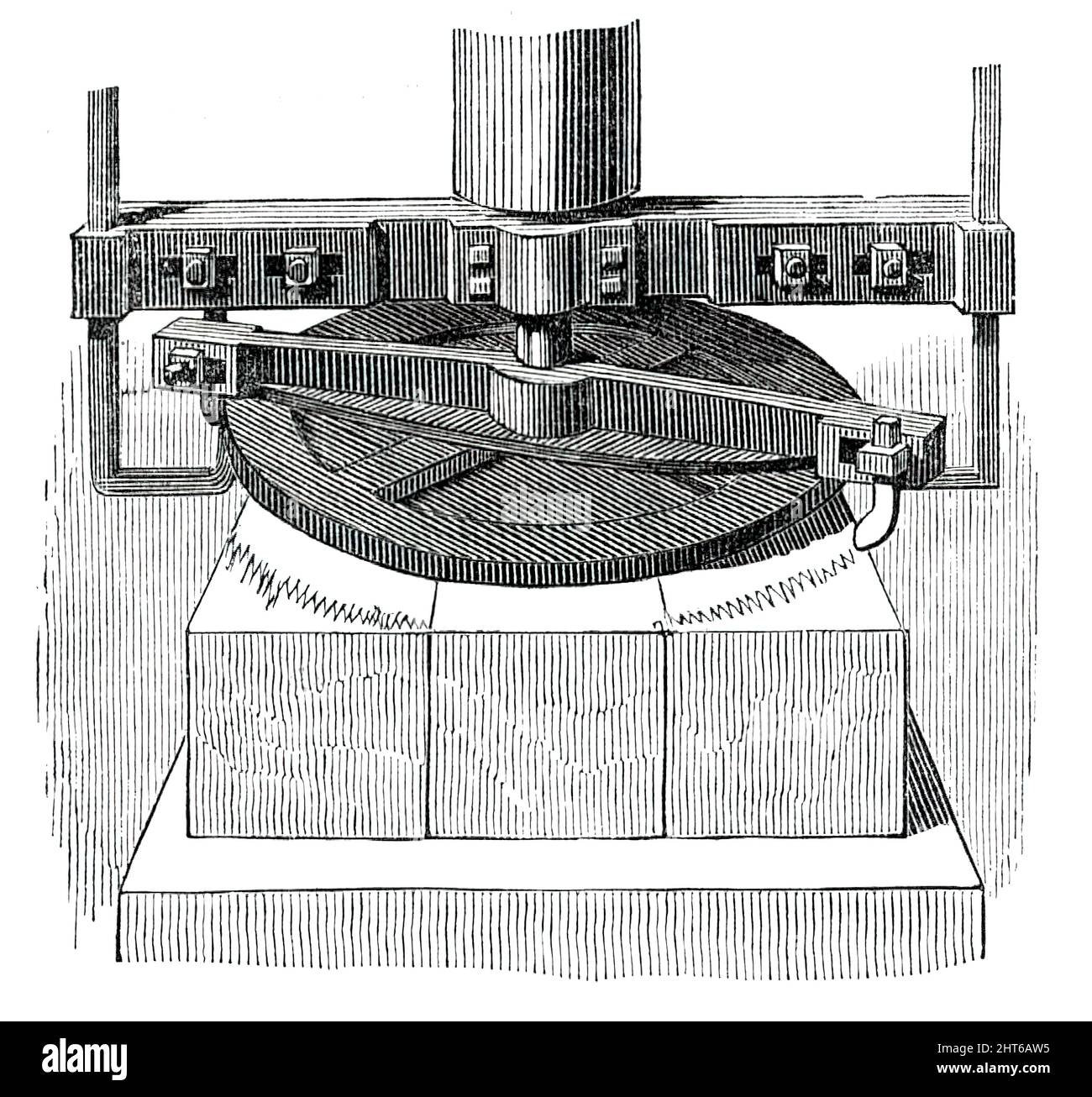 The Great Exhibition Building in Hyde Park - Circular Plane - Showing ...