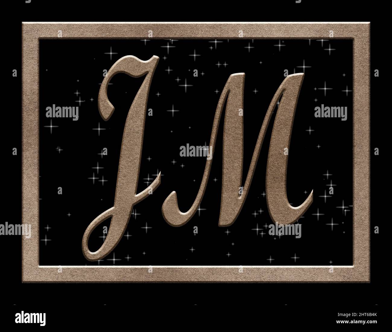 Jm signature hi-res stock photography and images - Alamy