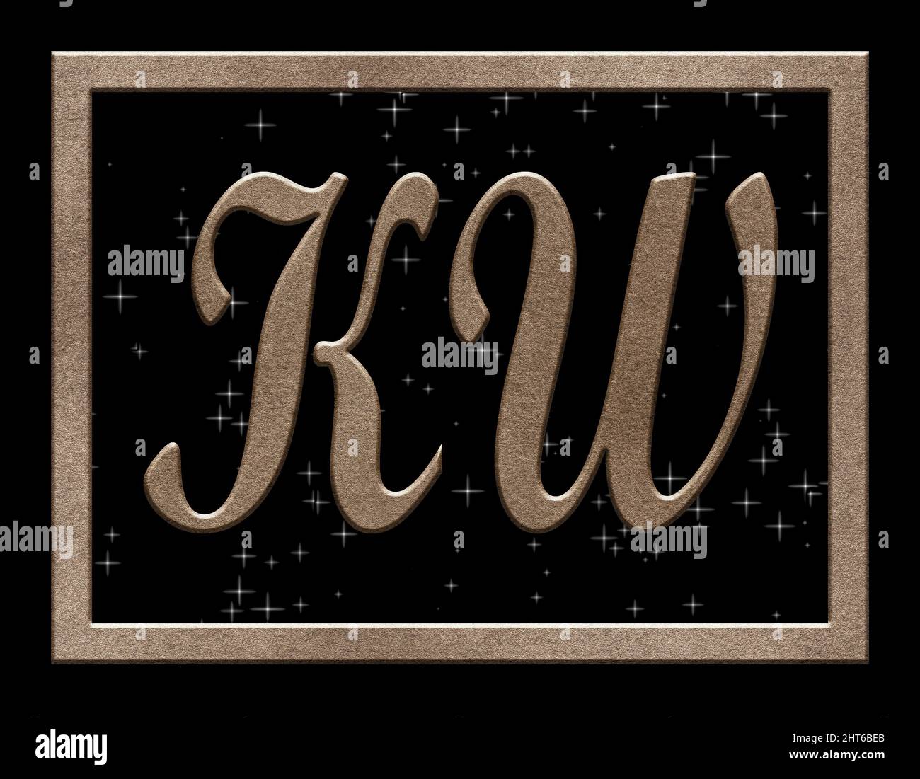 Kw signature hi-res stock photography and images - Alamy