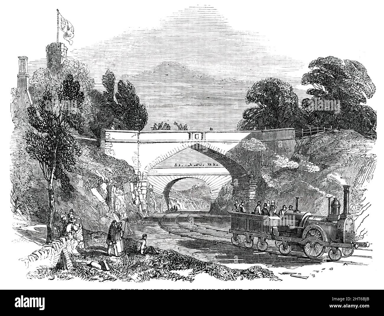 The Cork, Blackrock, and Passage Railway, Dundanion, [County Cork ...