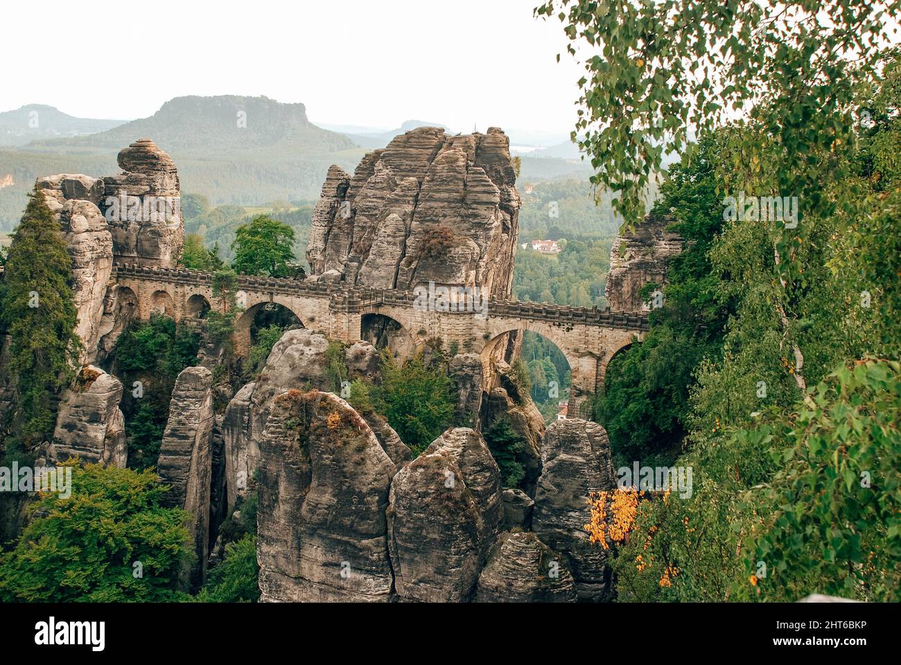Bastei bridge hi-res stock photography and images - Alamy