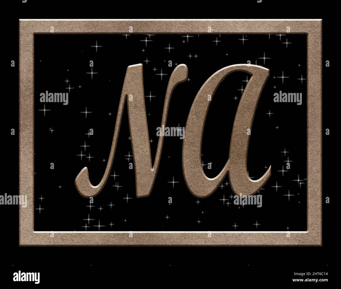 Na letters hi-res stock photography and images - Alamy