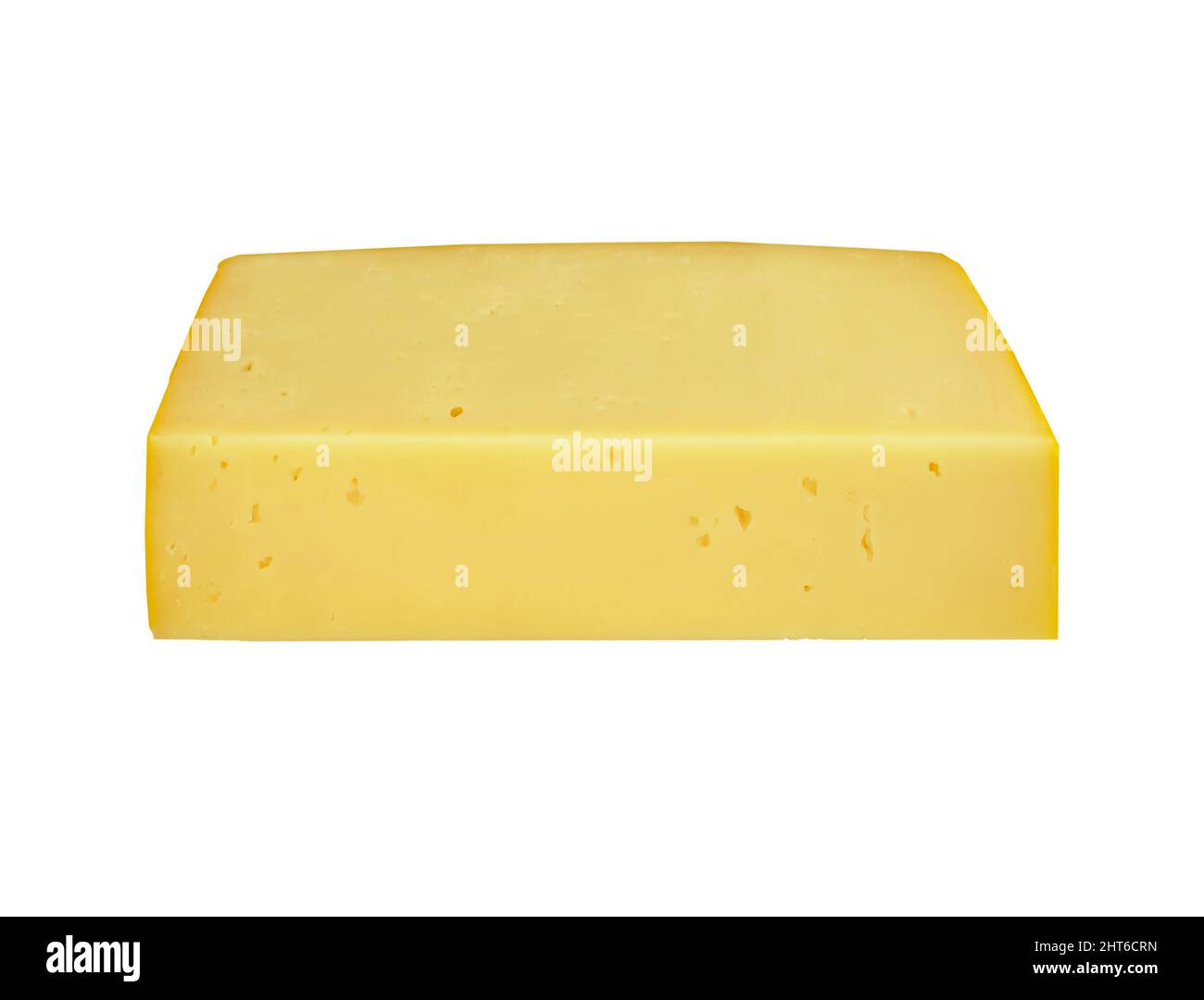 Cheese: Piece of cheese isolated on a white background. With clipping ...