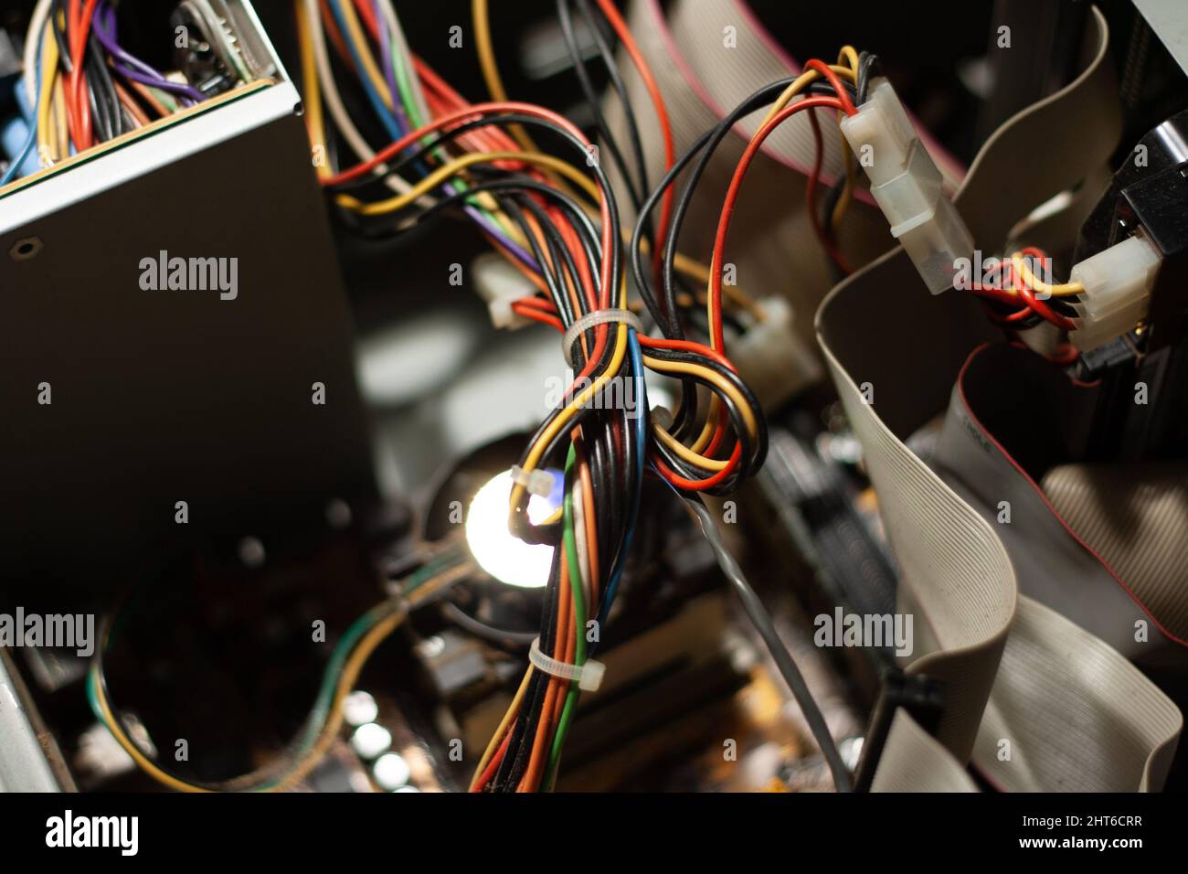 Photo of computer power supply Stock Photo - Alamy