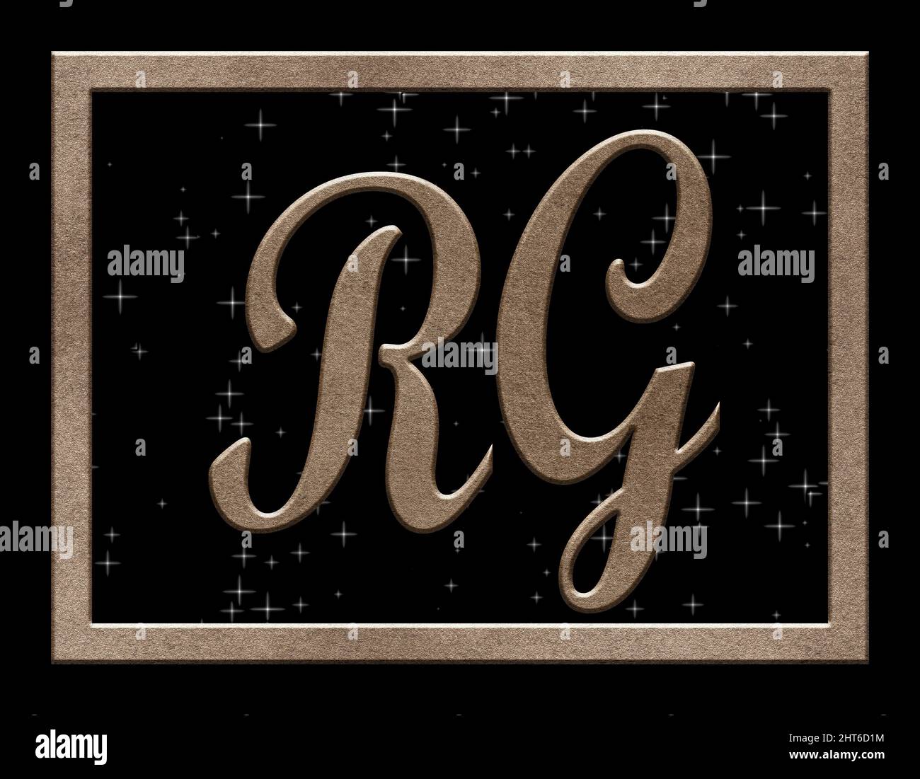 Rg signature hi-res stock photography and images - Alamy