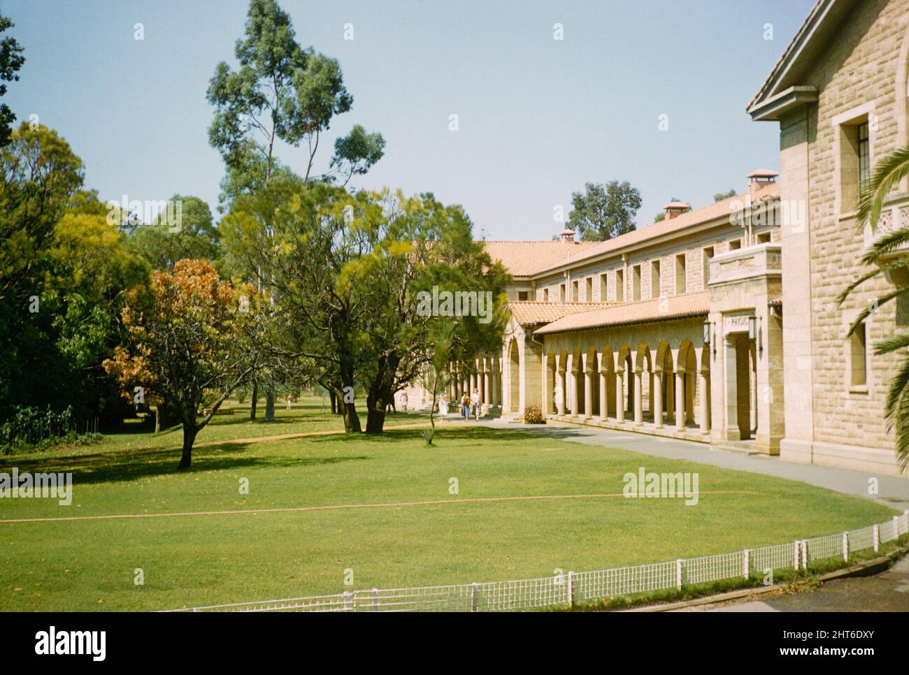 Campus of University of Western Australia, Perth, Australia 1956 Stock ...