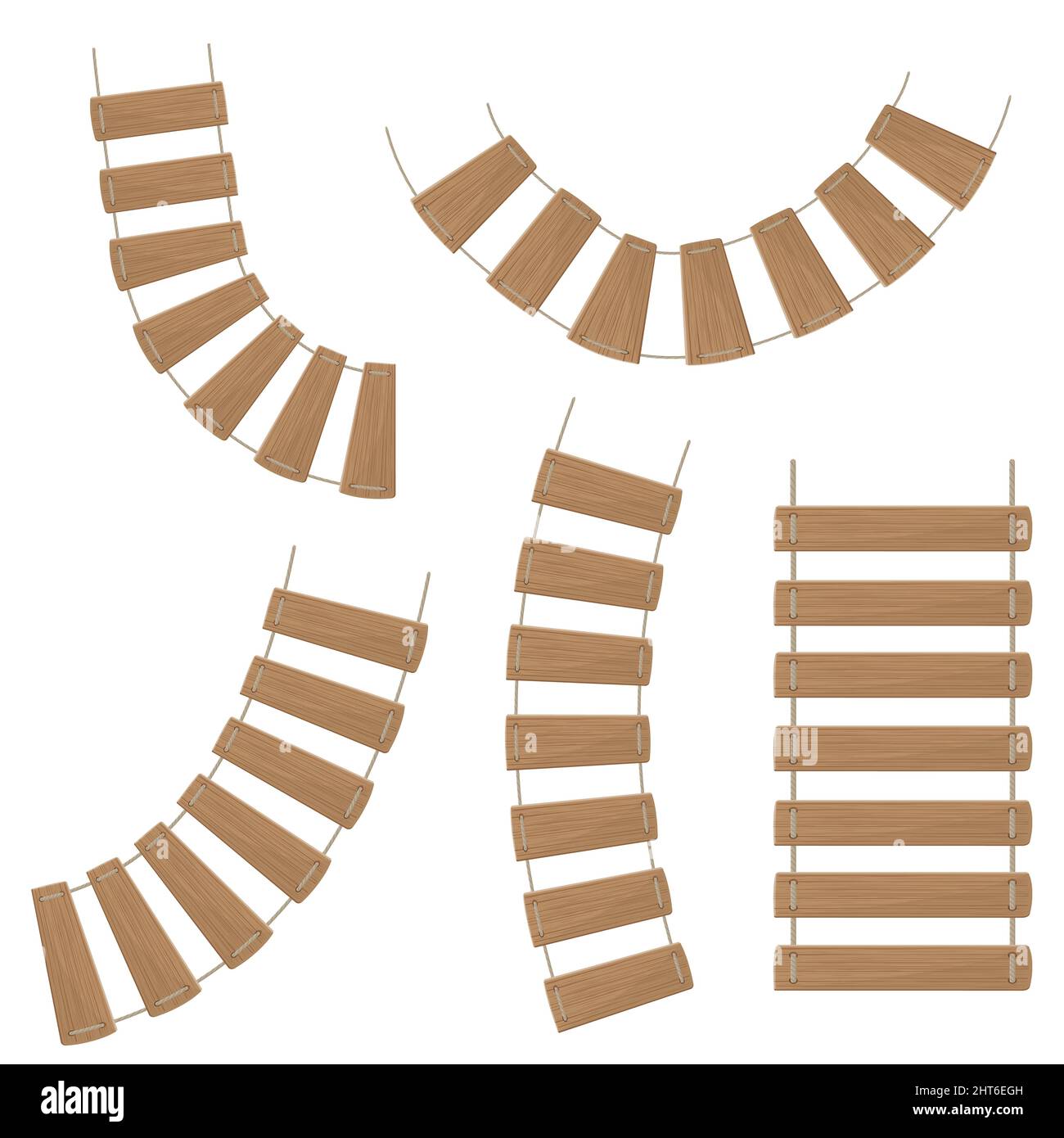 Rope ladders Cut Out Stock Images & Pictures - Alamy