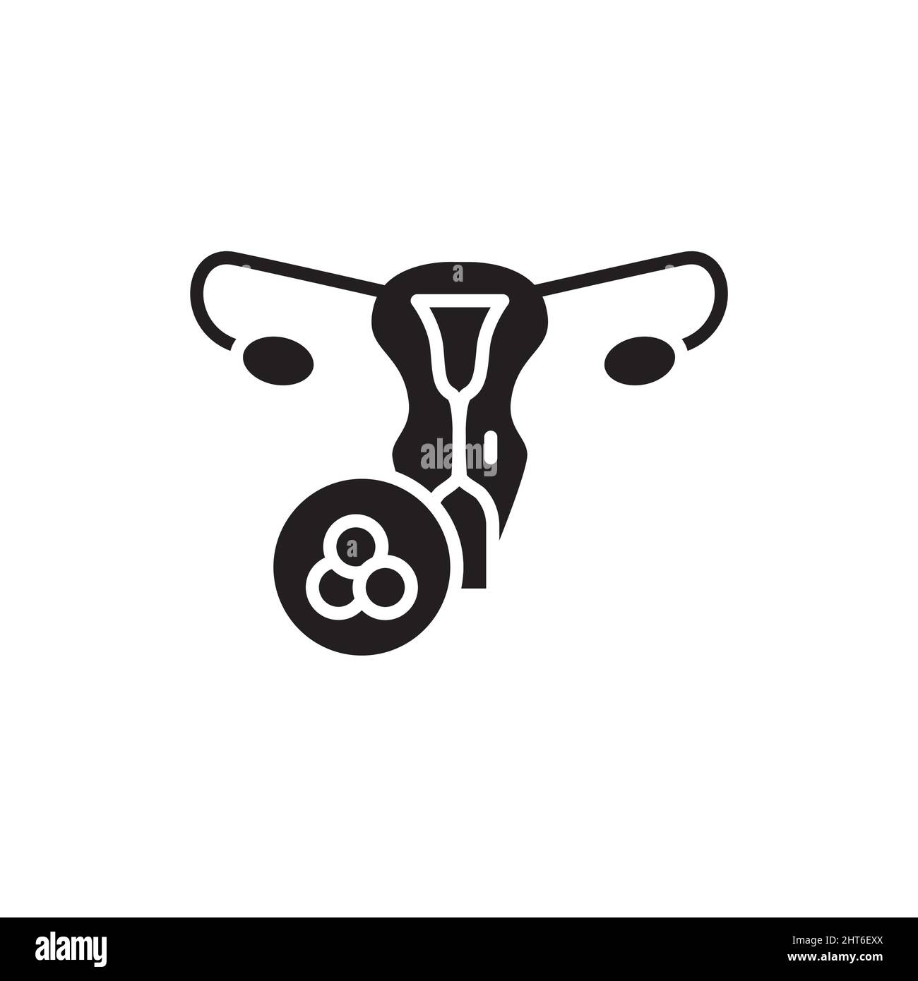 Candida fungi albicans color line icon. Isolated vector element ...