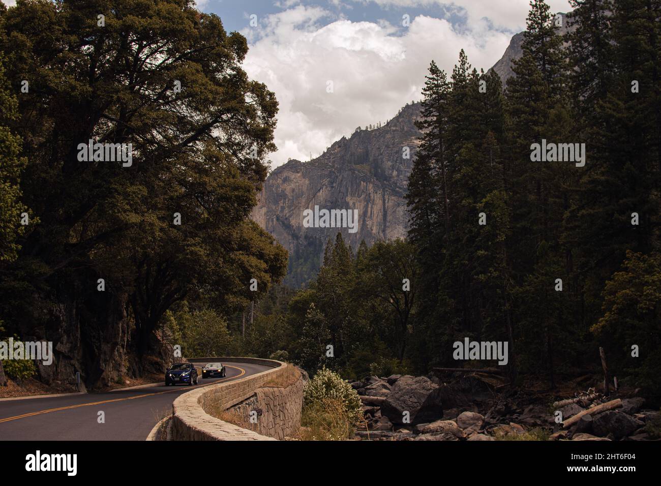 Autumnal landscape from Yosemite National Park, California, United ...