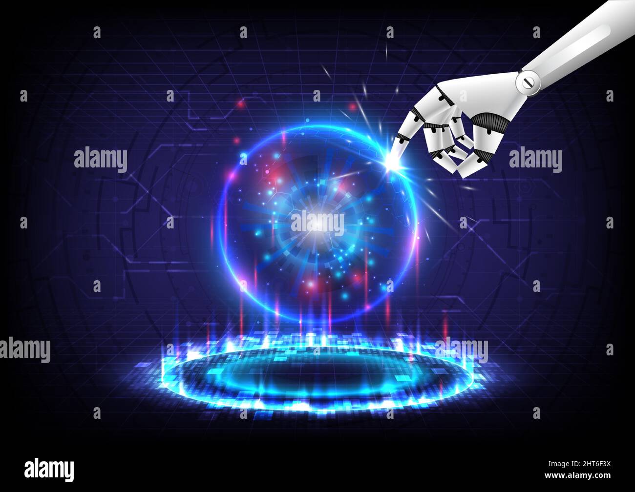 Portal guard Stock Vector Images - Alamy