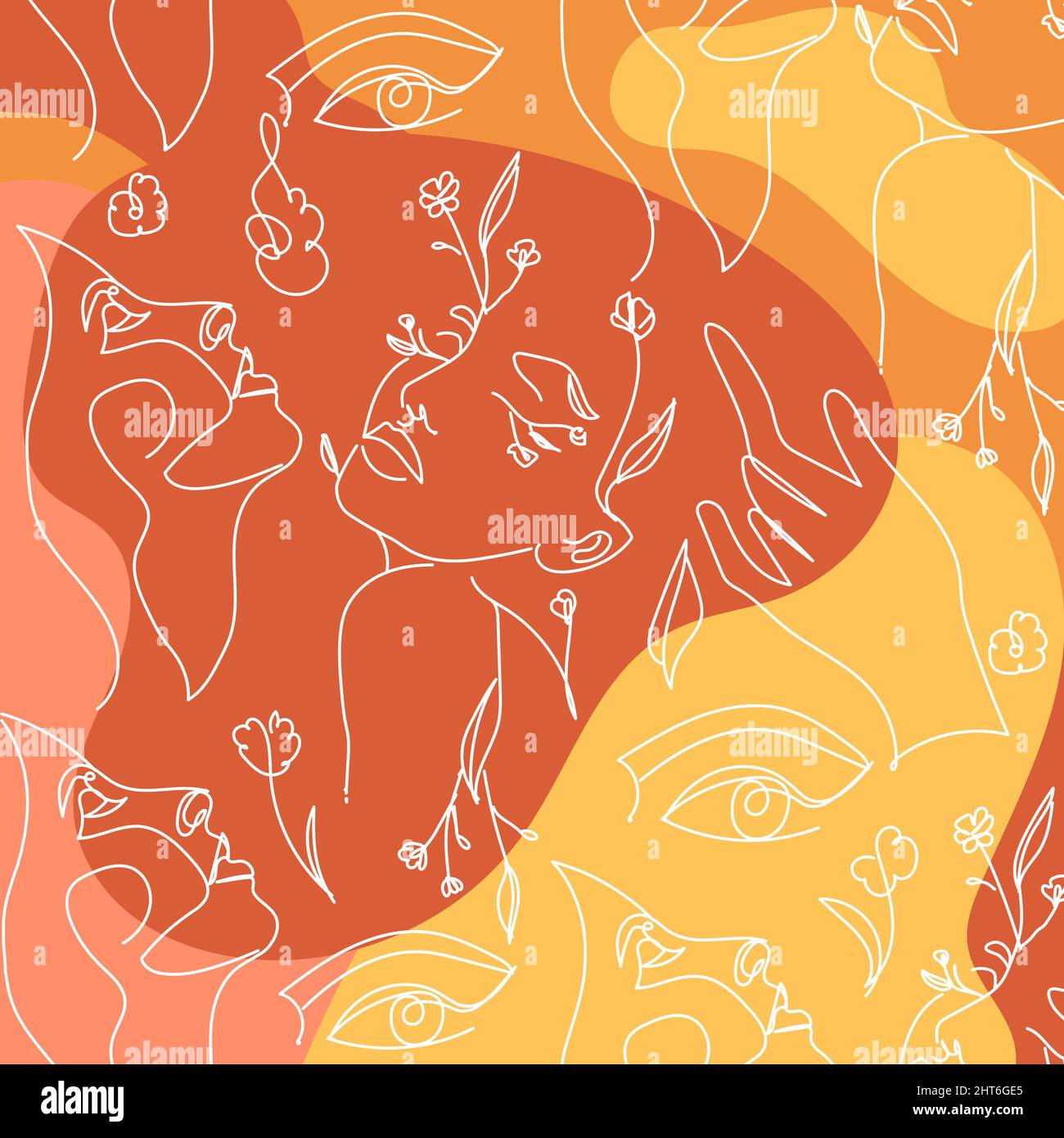 Contemporary hand drawn Stock Vector Image & Art - Alamy