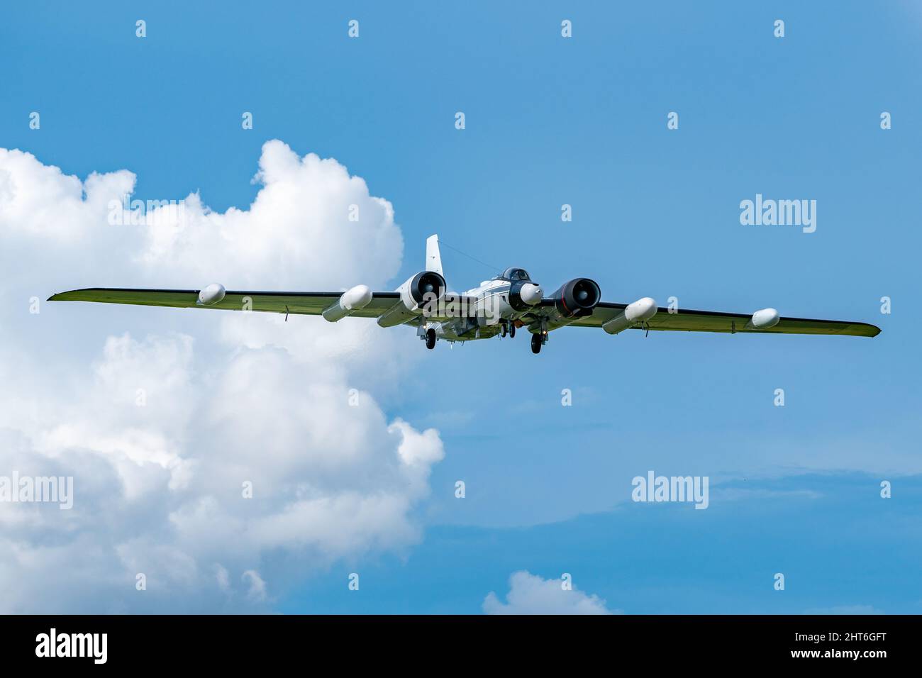 Flying NASA Martin-Canberra WB-57F returns from an Airborne Climate ...