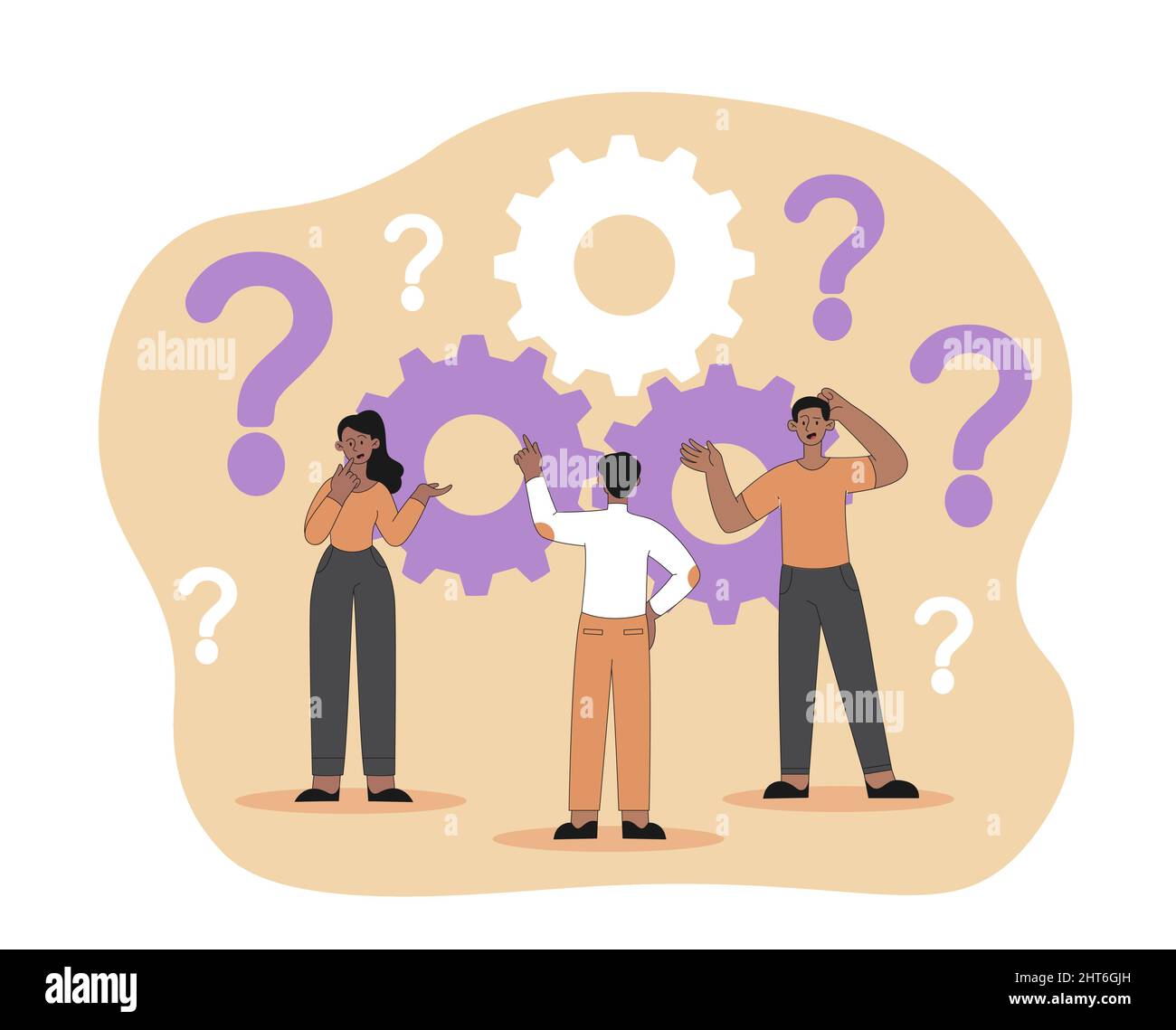 Labour process Stock Vector Images - Alamy