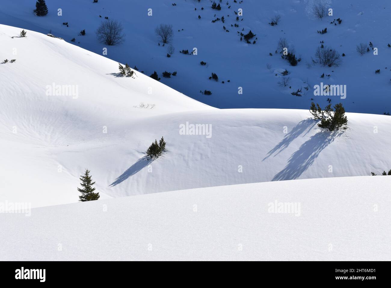 Winter hiking on Zelengora mountain, Bosnia Stock Photo - Alamy