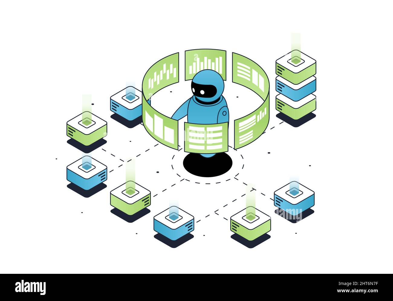 Controls computers concept Stock Vector Image & Art - Alamy