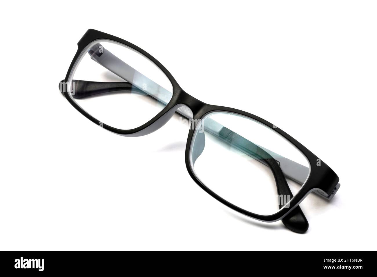 Eyeglasses isolated on white background Stock Photo - Alamy