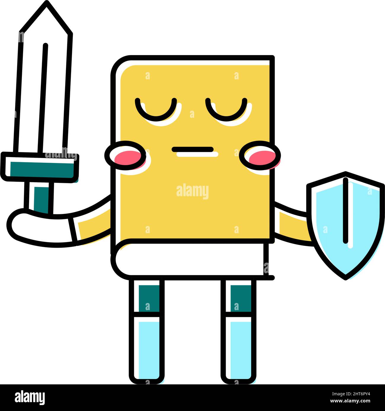 historical fiction color icon vector illustration Stock Vector Image ...