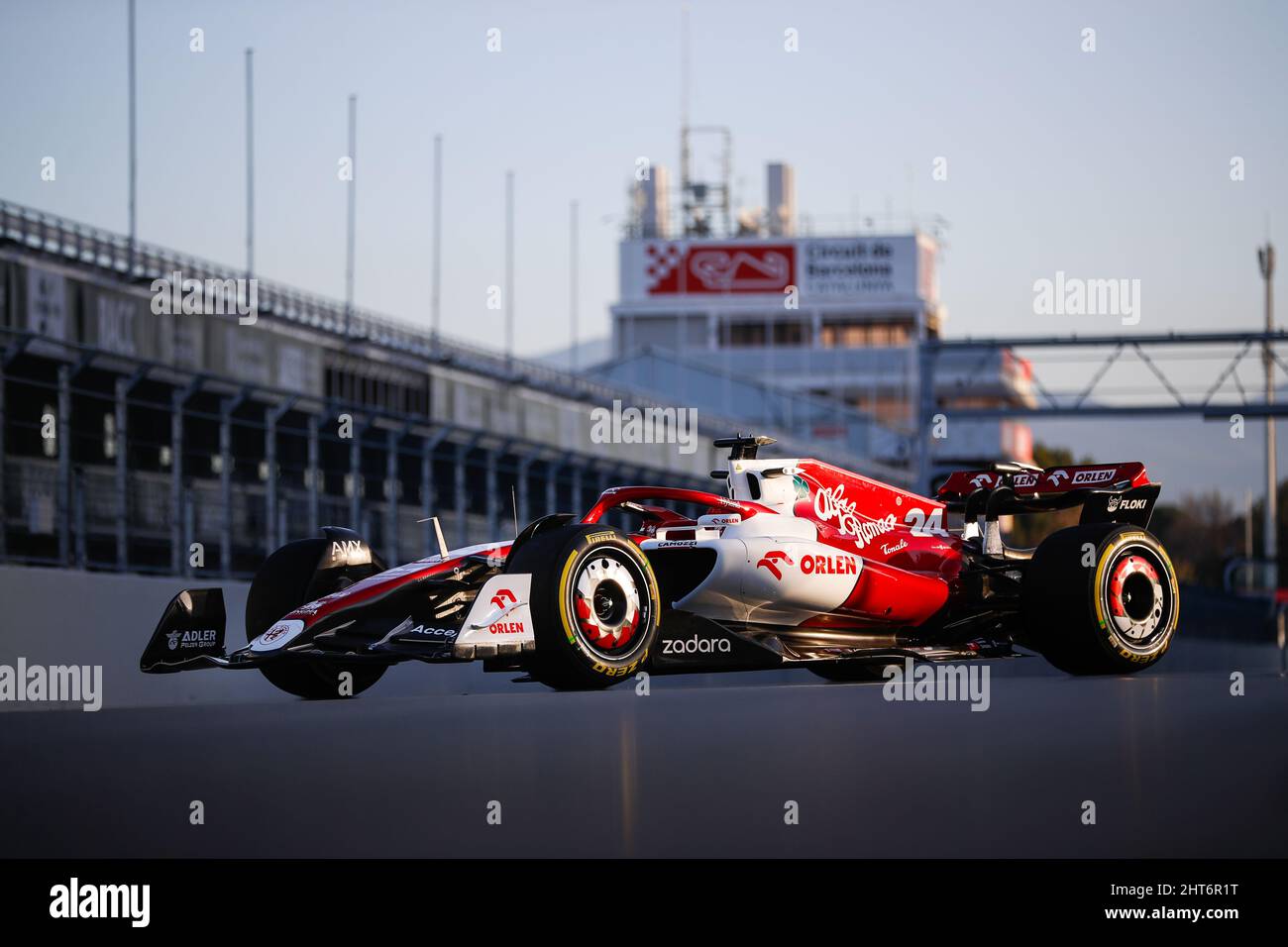 Alfa Romeo F1 Team ORLEN C42 during the Alfa Romeo F1 Team Orlen ...