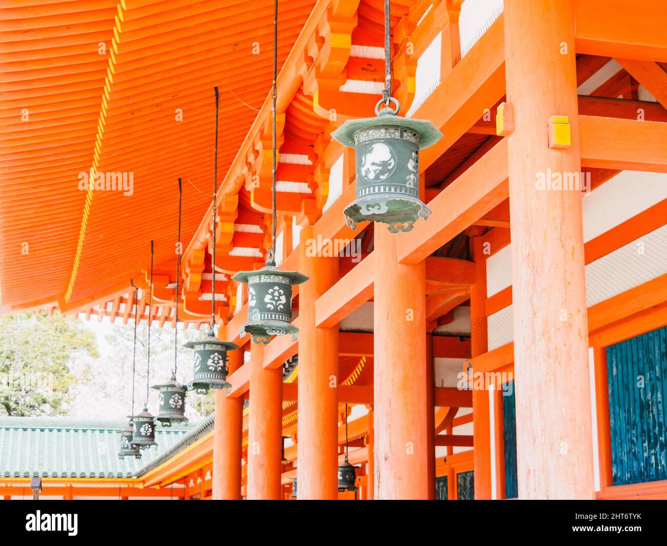 Heian jingu sakura hi-res stock photography and images - Alamy