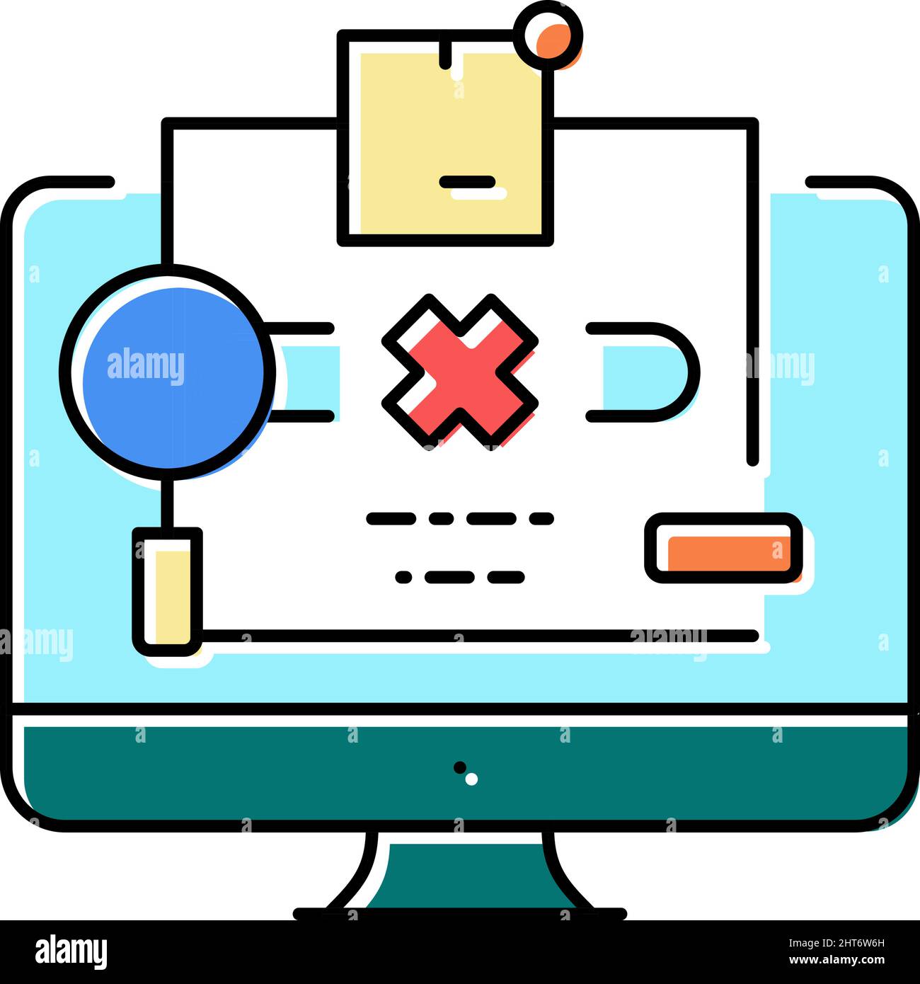 Lost parcel Stock Vector Images - Alamy