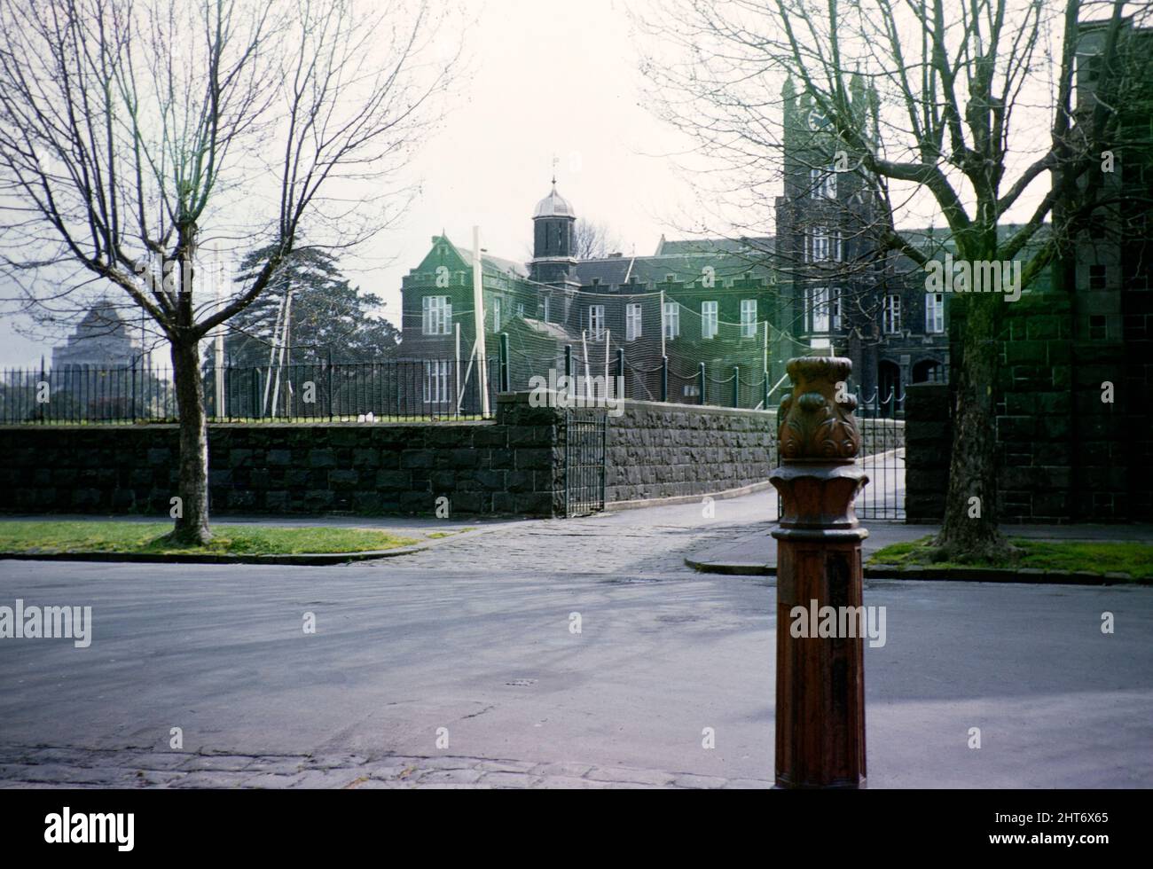 Buildings and grounds of Melbourne Grammar School, Melbourne, Victoria, Australia 1956 Stock ...