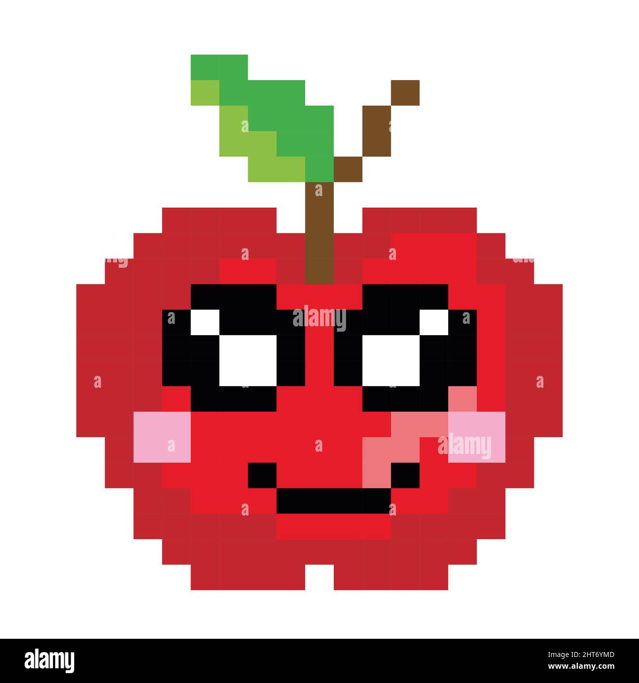 Apple shape cartoon hi-res stock photography and images - Alamy