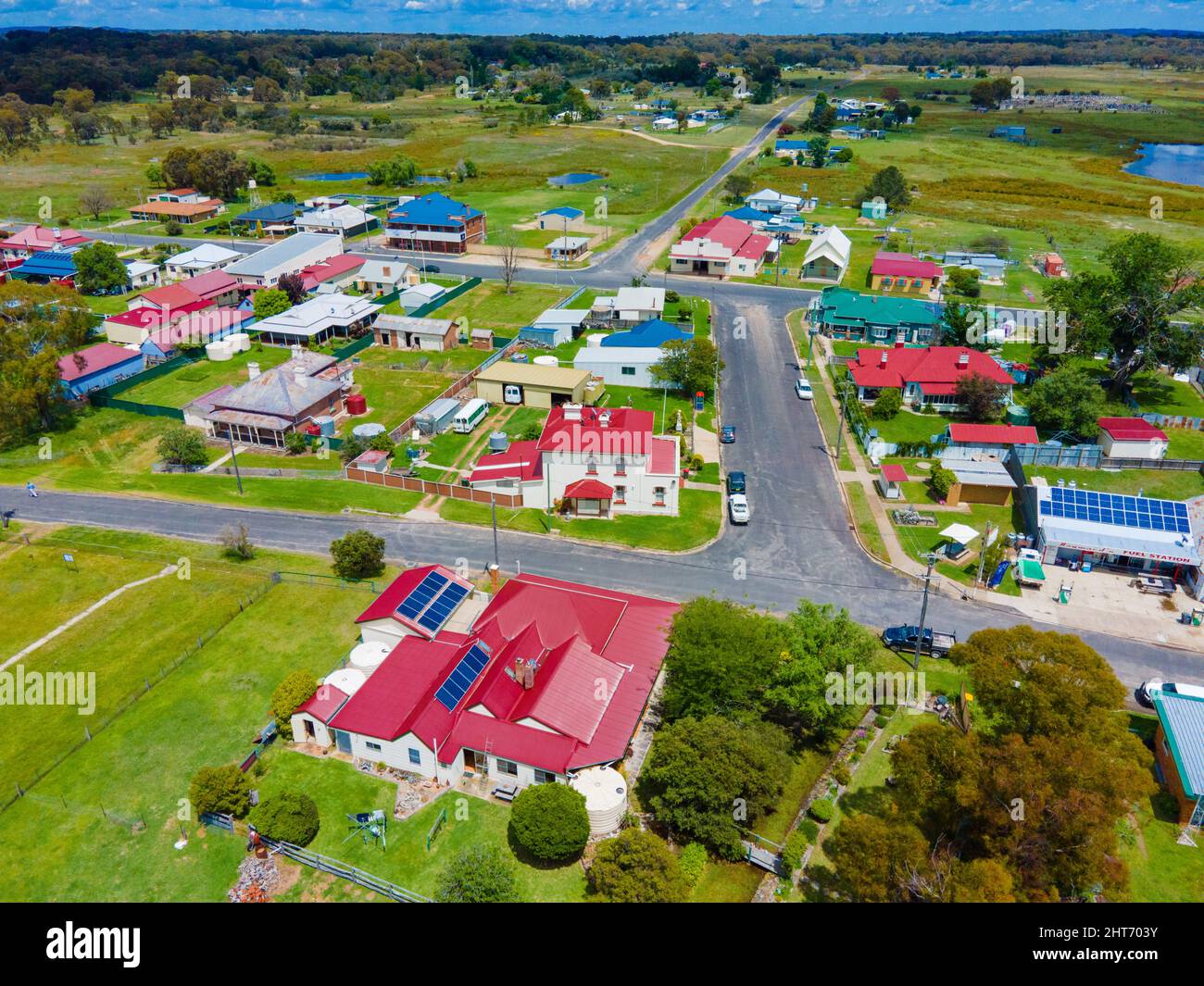 Urban green space aerial map hi-res stock photography and images - Alamy