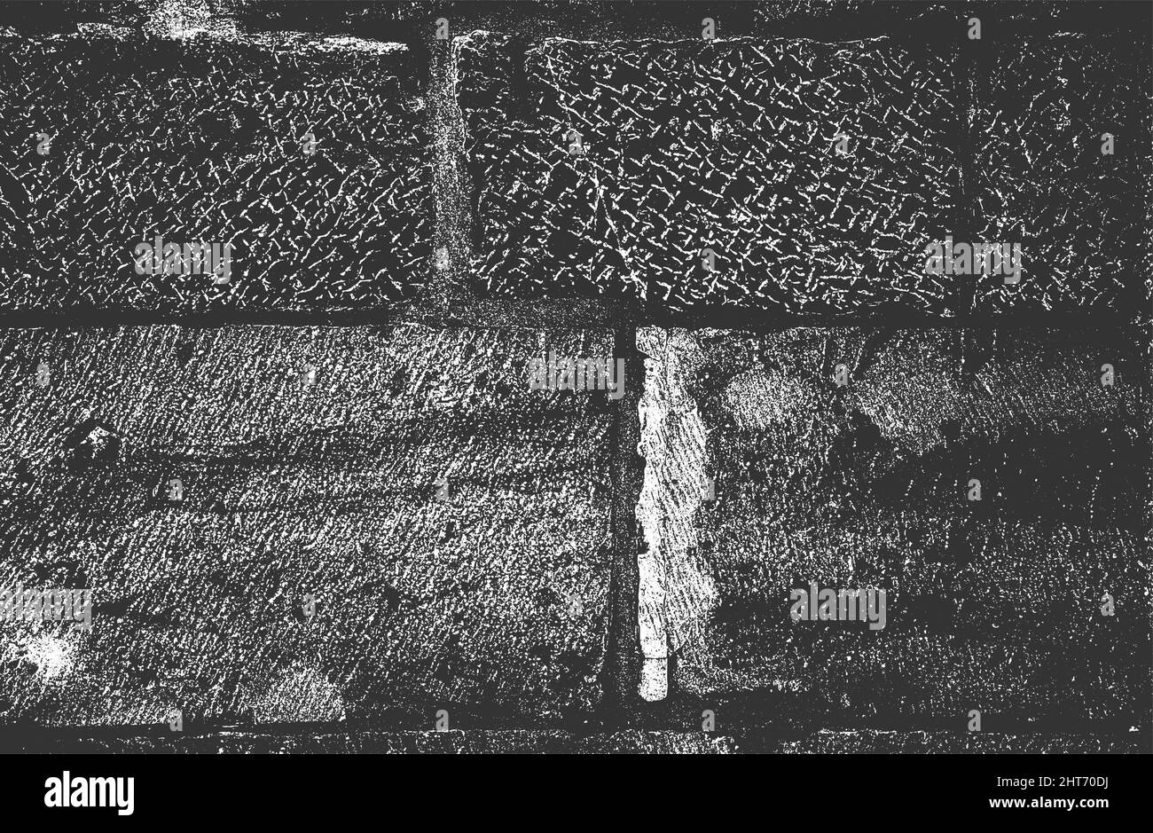 Distressed overlay texture of old brick wall, grunge background ...