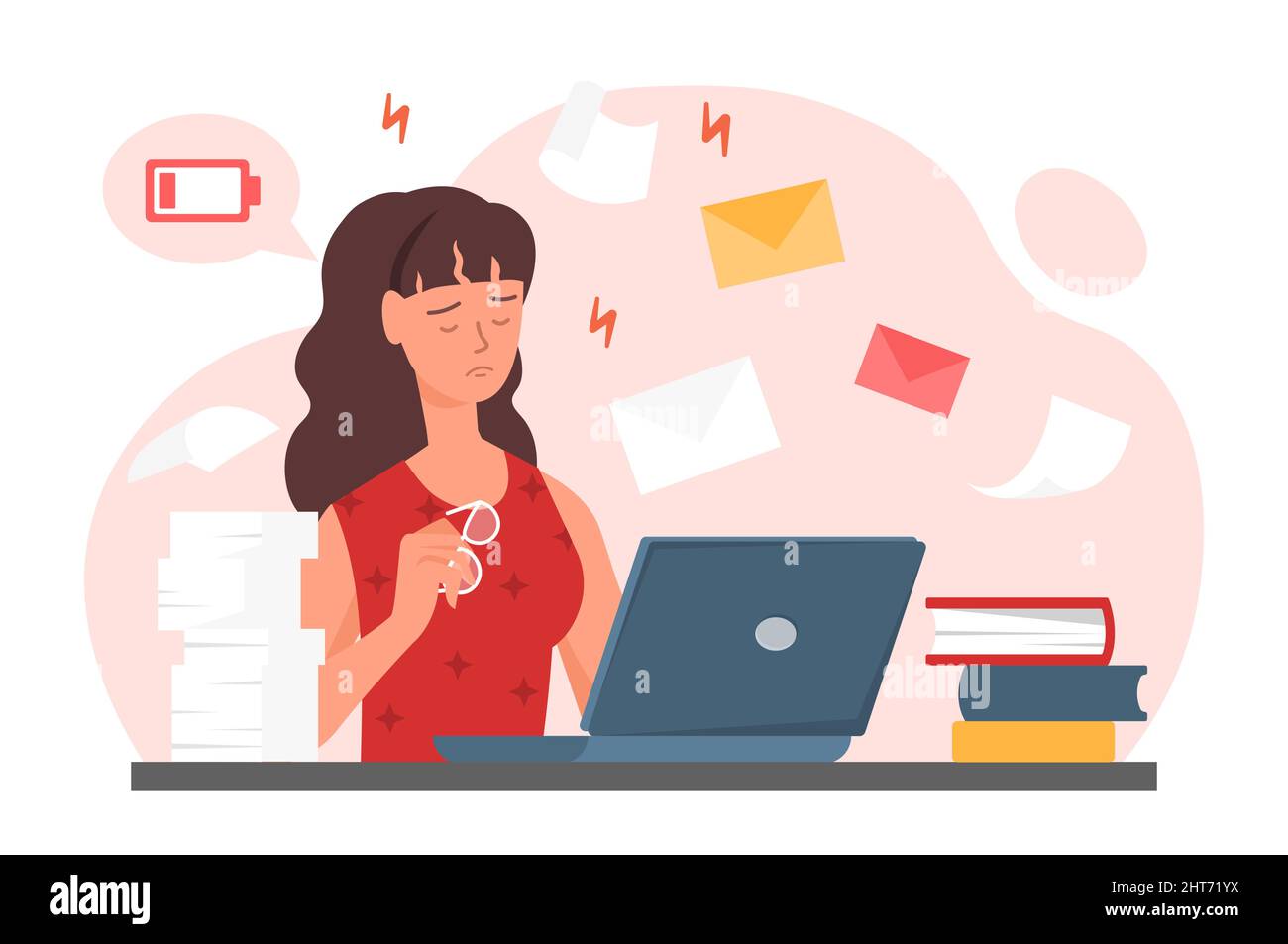 Overload girl Cut Out Stock Images & Pictures - Alamy