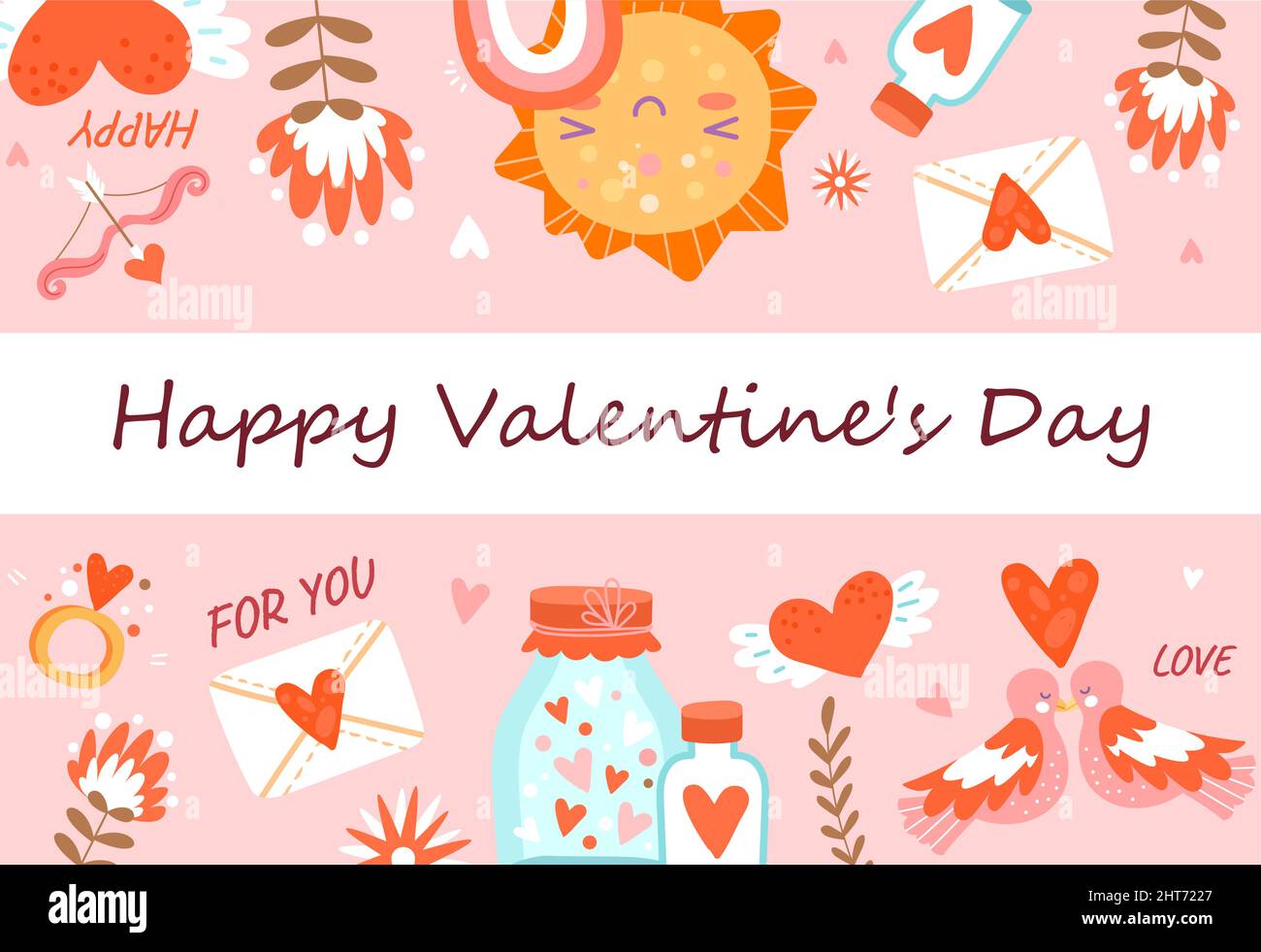 Happy 14th birthday background Stock Vector Images - Alamy