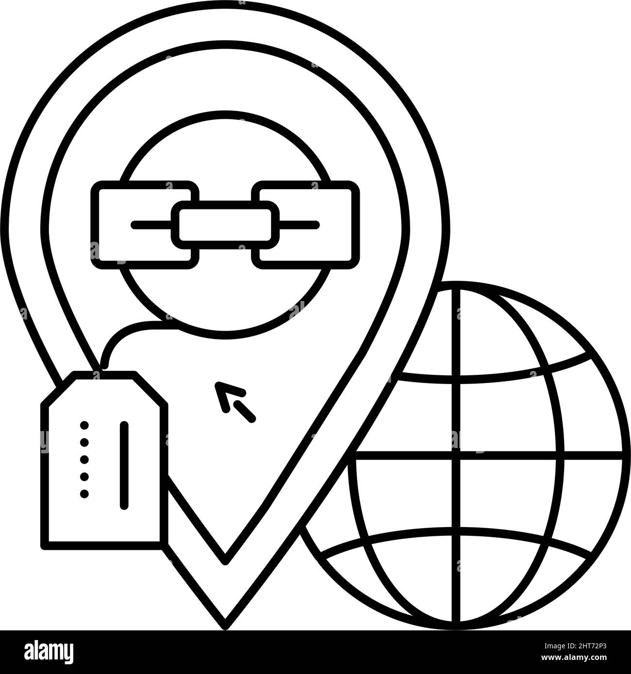 Anchor Line Building Stock Vector Images - Alamy