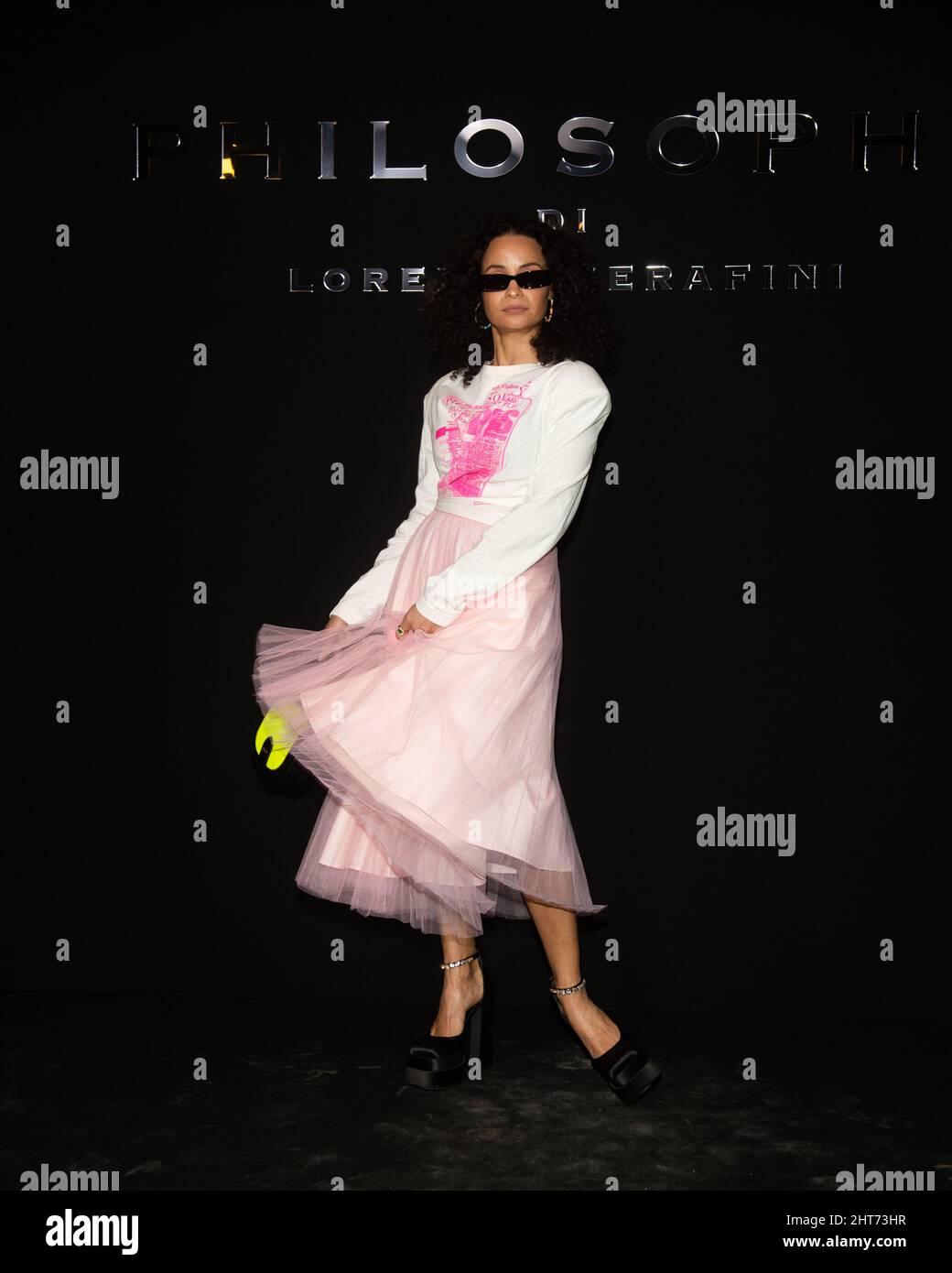 Sai de Silva Milan Fashion Week - Women F/W 22-23 Philosophy by Lorenzo Serafini Fashion Show ...