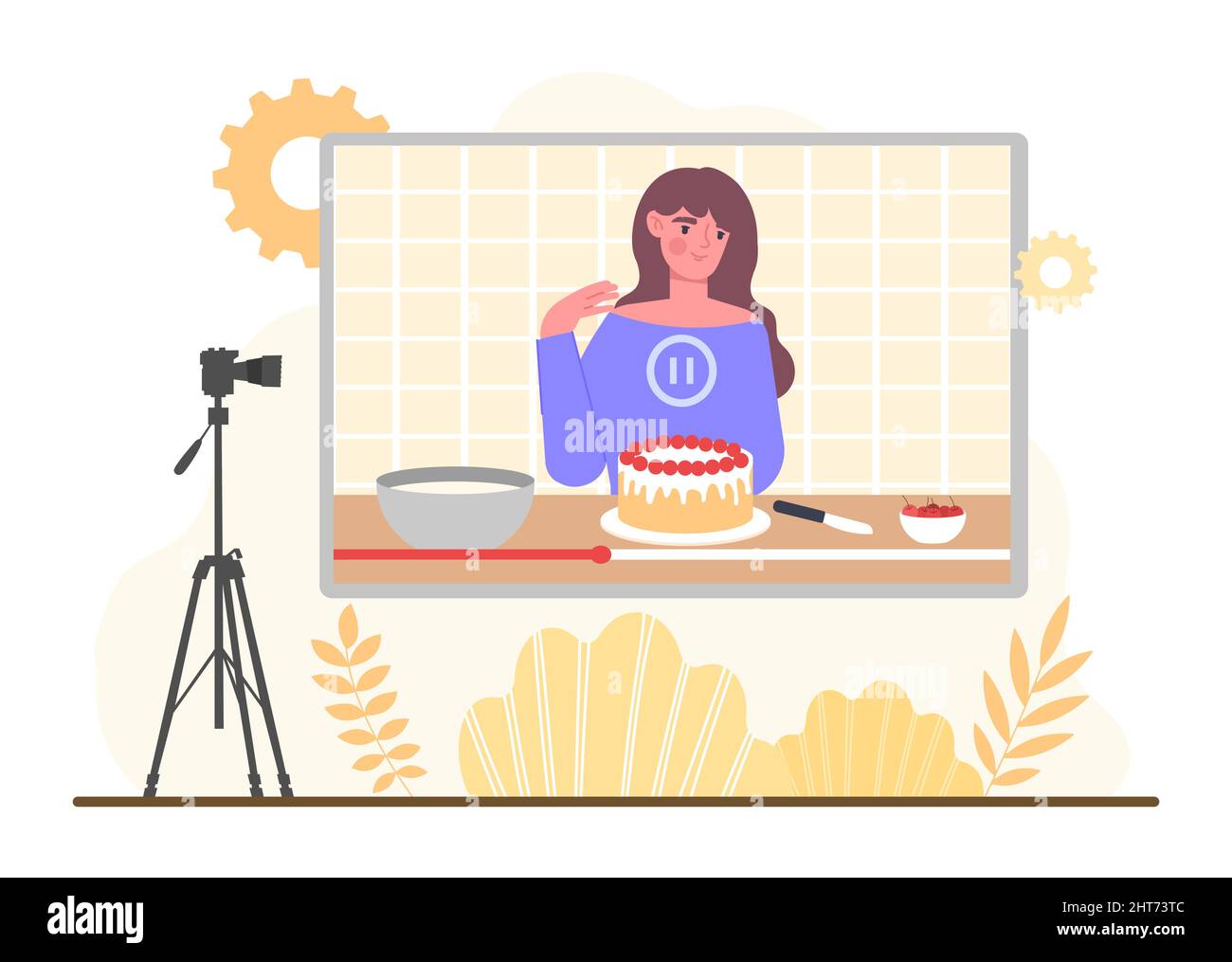 Online course concept Stock Vector Image & Art - Alamy