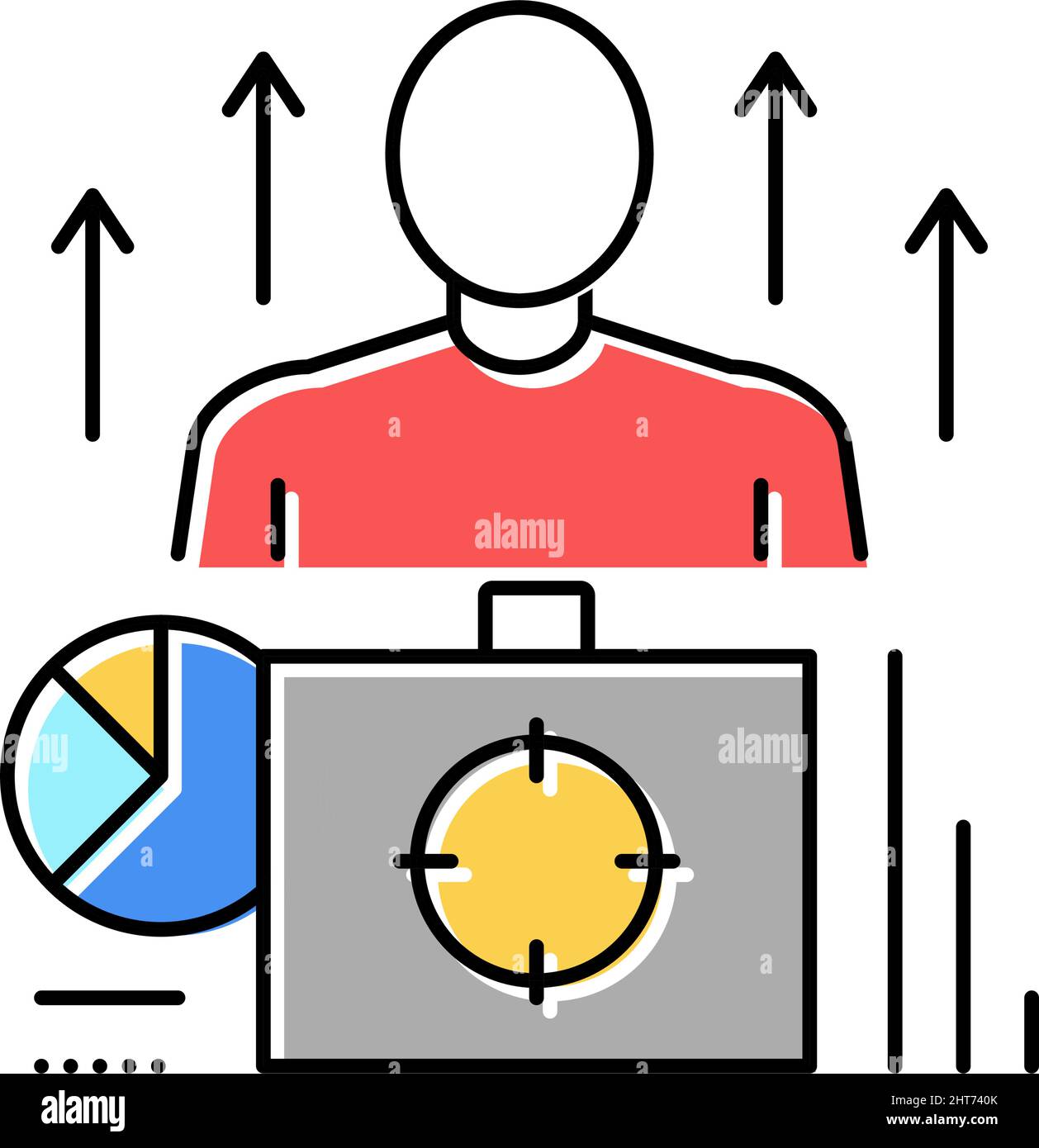 business expert color icon vector illustration Stock Vector Image & Art ...