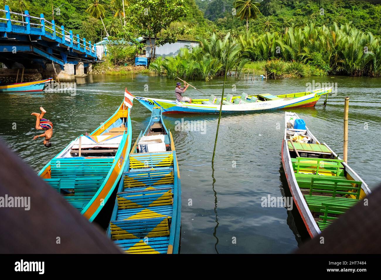 February 27, 2022, Maros, South Sulawesi, Indonesia: The atmosphere of ...