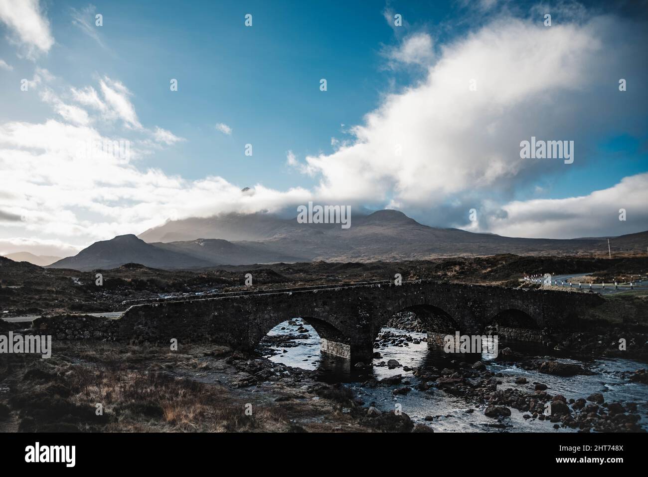 Sligachan Old Bridge Stock Photo - Alamy