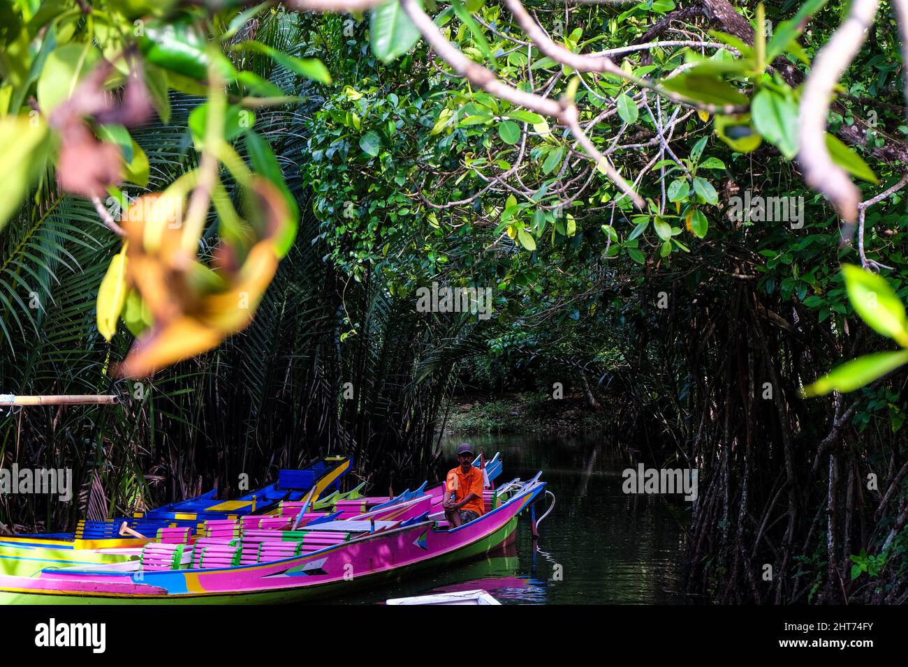 Maros, South Sulawesi, Indonesia. 27th Feb, 2022. The atmosphere of the ...