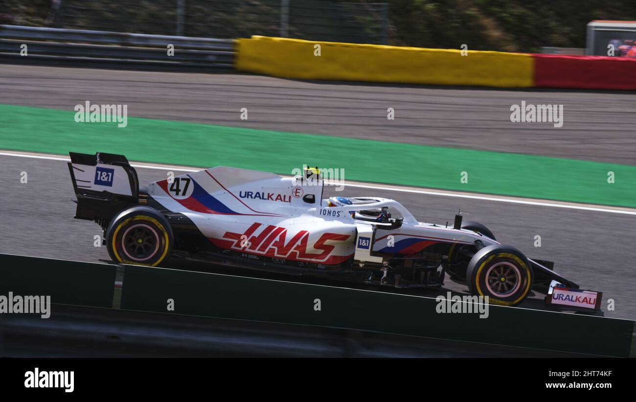 International Auto racing Formula 1 at Circuit de Spa-Francorchamps in ...