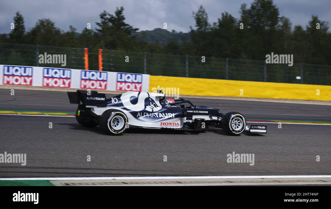 International Auto racing Formula 1 at Circuit de Spa-Francorchamps in ...