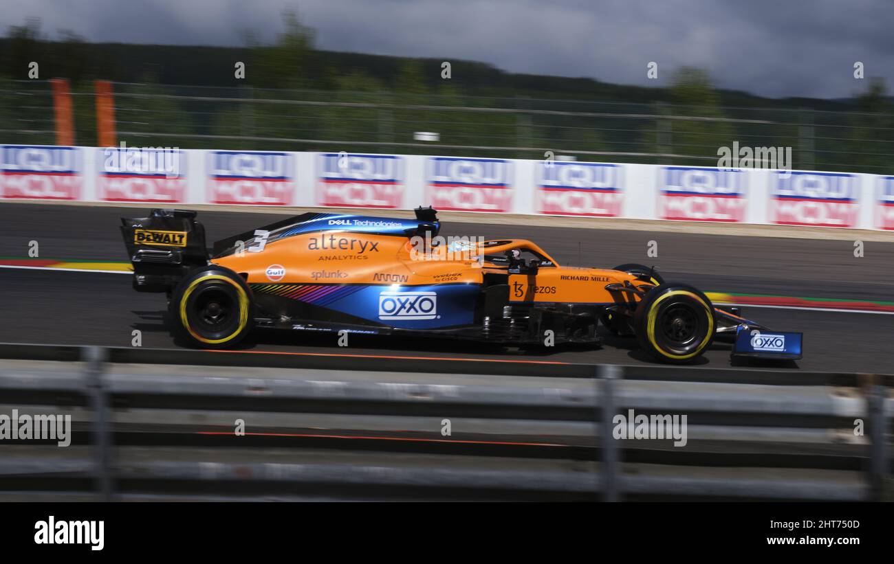 International Auto racing Formula 1 at Circuit de Spa-Francorchamps in ...