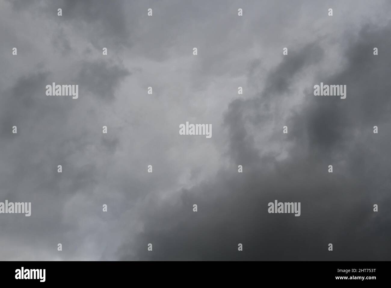 Texture of a gray sky. Dramatic gray clouds, moody day Stock Photo - Alamy