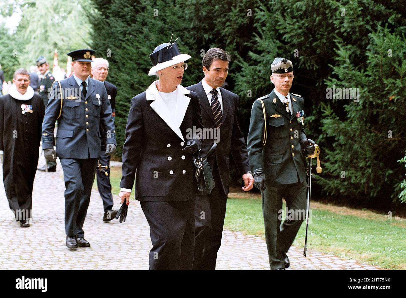 Copenhagen/Denmark/ 29th September 2003 queen Mrgrethe and prime ...