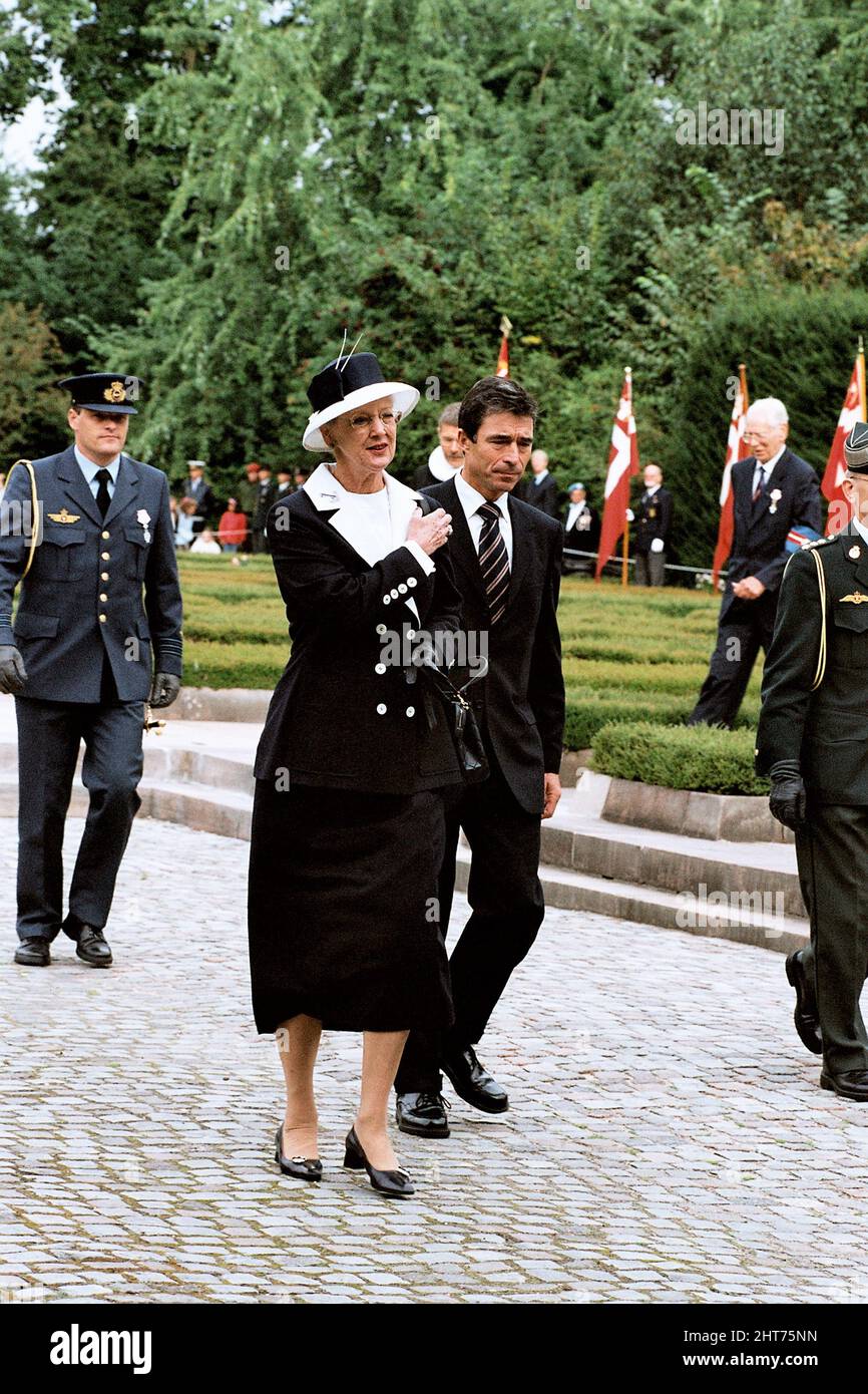 Copenhagen/Denmark/ 29th September 2003 queen Mrgrethe and prime ...