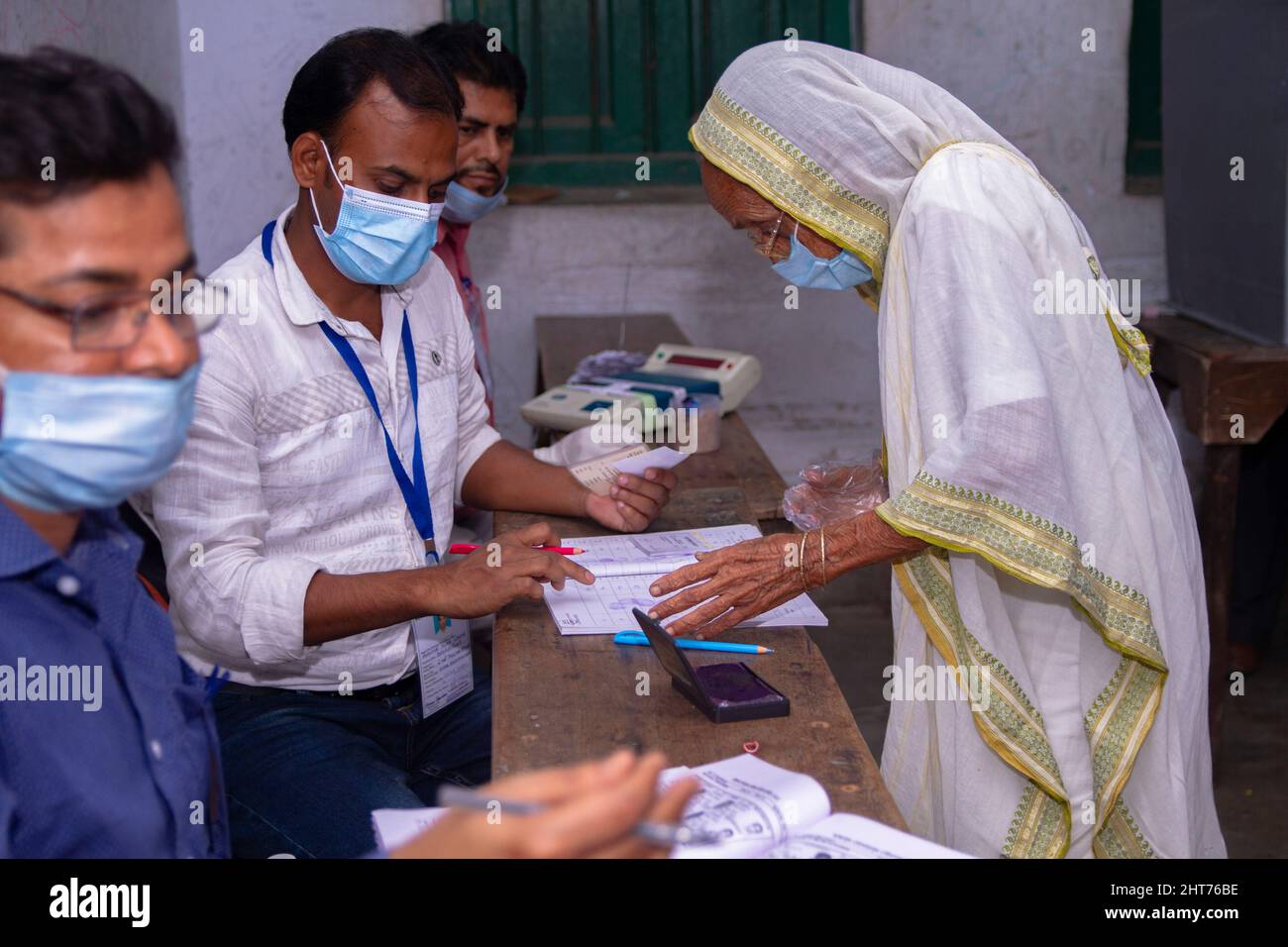 Kolkata, West Bengal, India. 27th Feb, 2022. The State Election ...