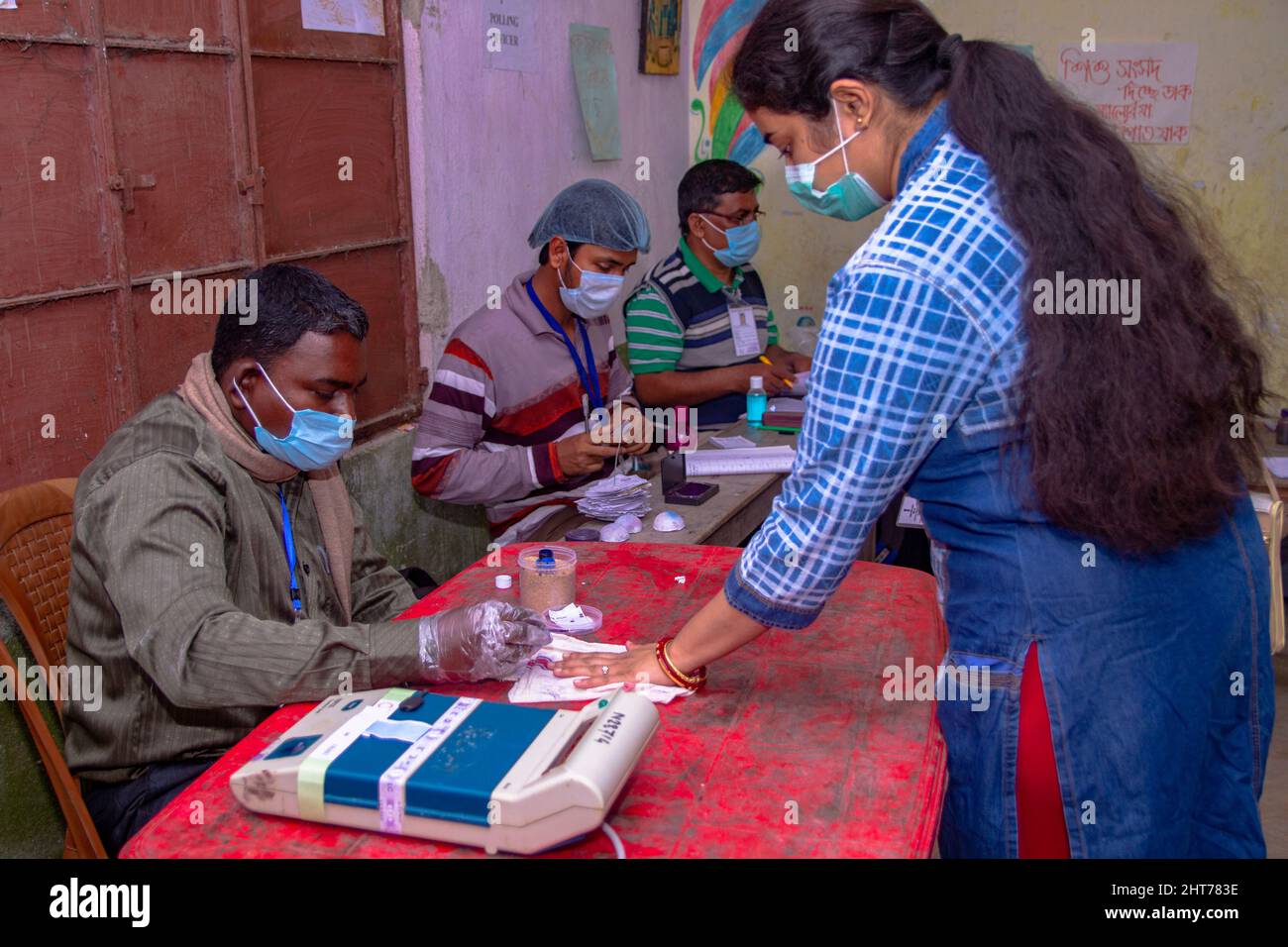 February 26, 2022, Kolkata, West Bengal, India: The State Election ...