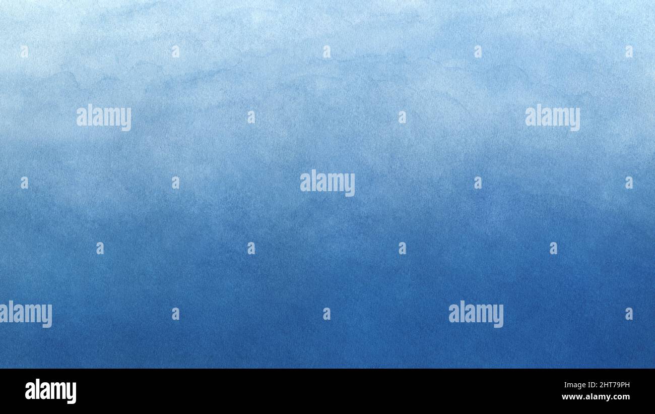 Blue azure turquoise abstract watercolor background for textures ...